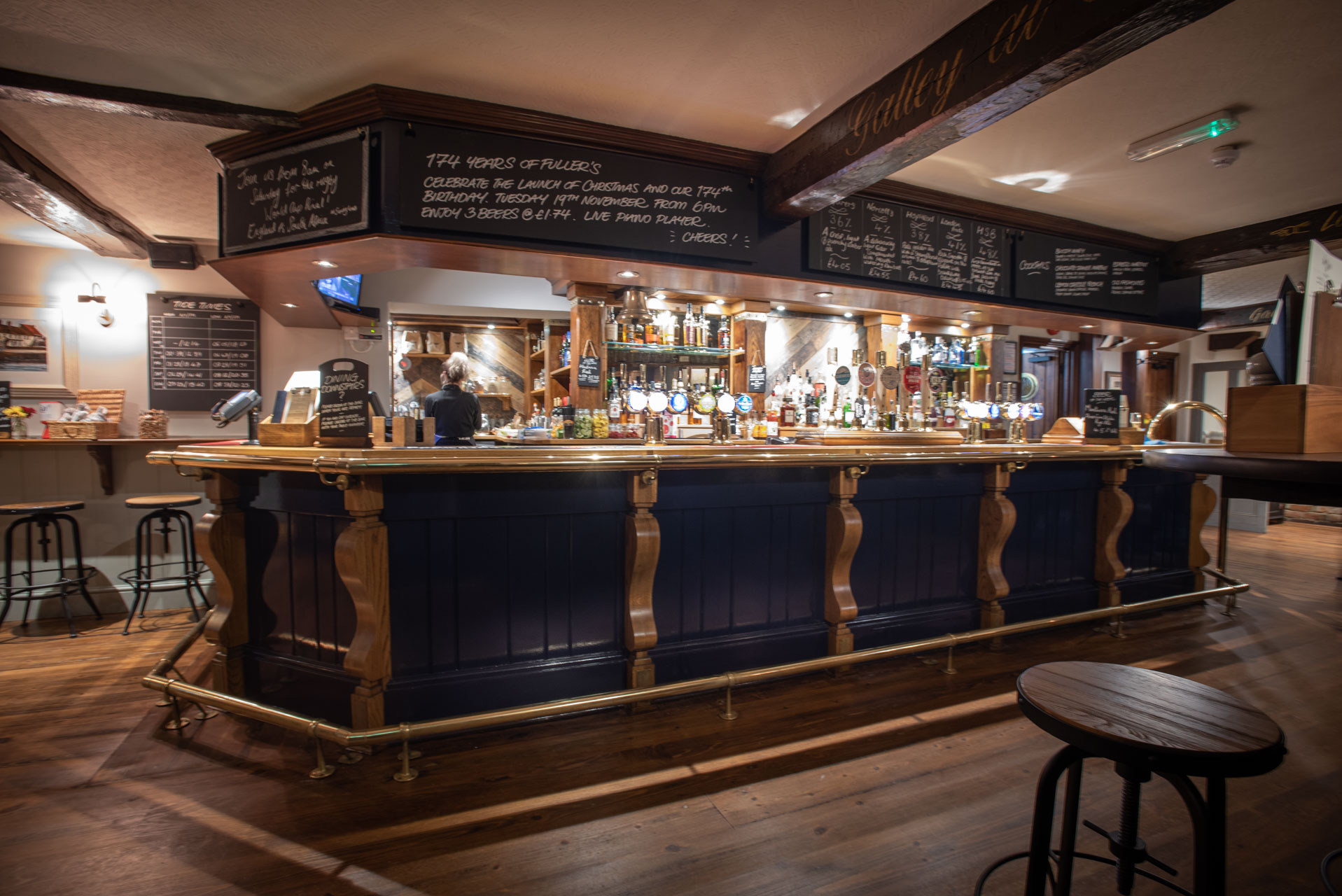 Drinks at The Ship Inn Pub & Restaurant in Langstone